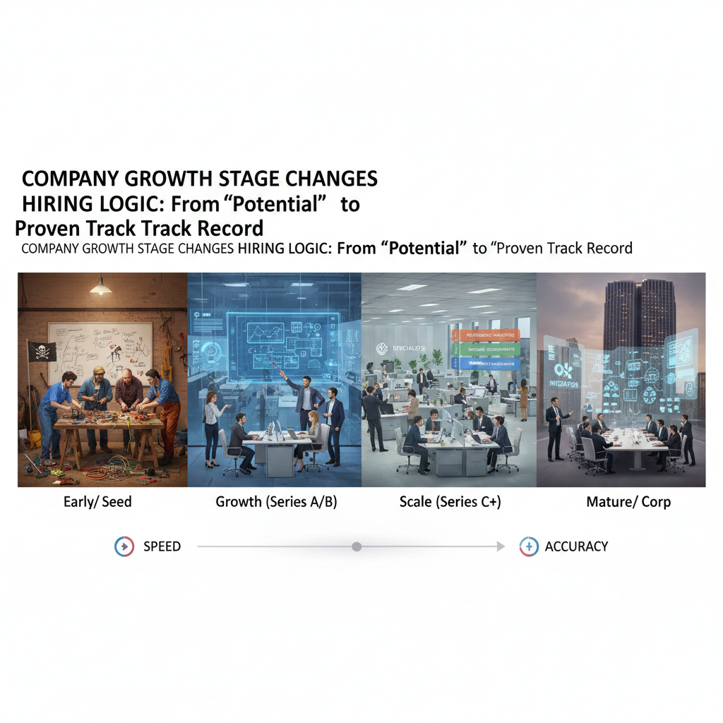 Why company growth stage changes hiring logic | Best Job Tool